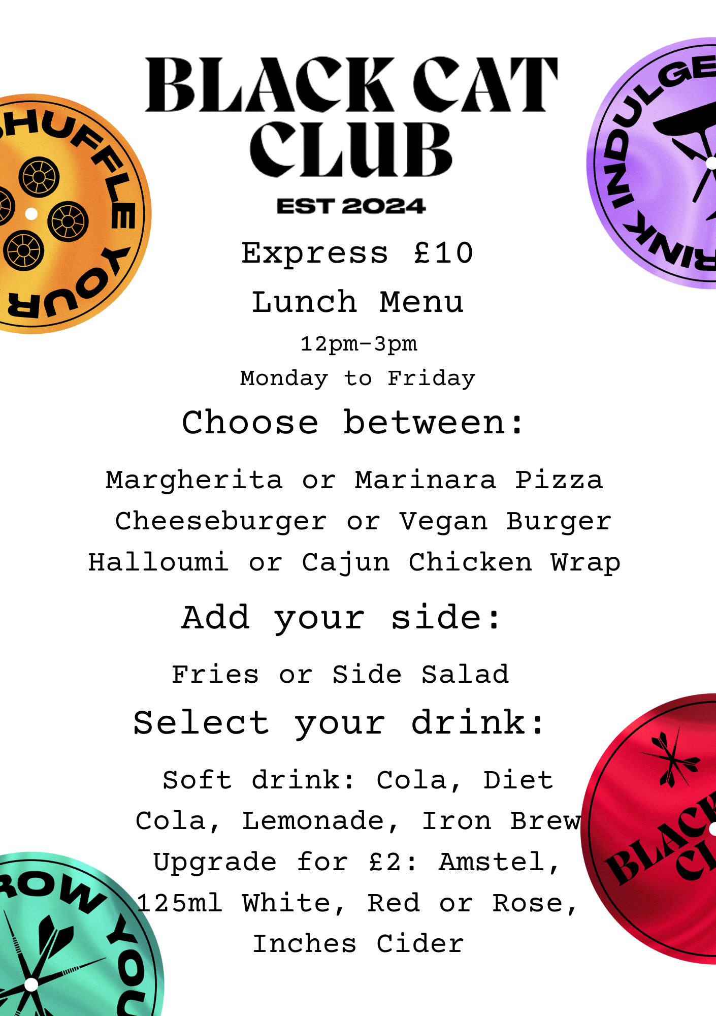 Black Cat Club | Music, Live Sports, Shuffleboard & Darts